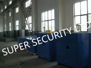 Iron Free Standing Lockable Chemical Storage Cabinets , Flammable ...