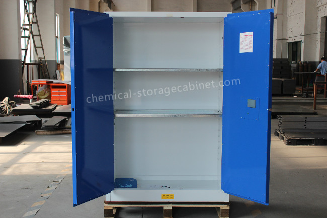 Acid Corrosive Hazardous Material Cabinet For Chemical Storage , 1 Shelf