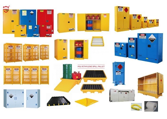 Flammable Corrosive Chemical Safety Cabinet For Hazardous Materials