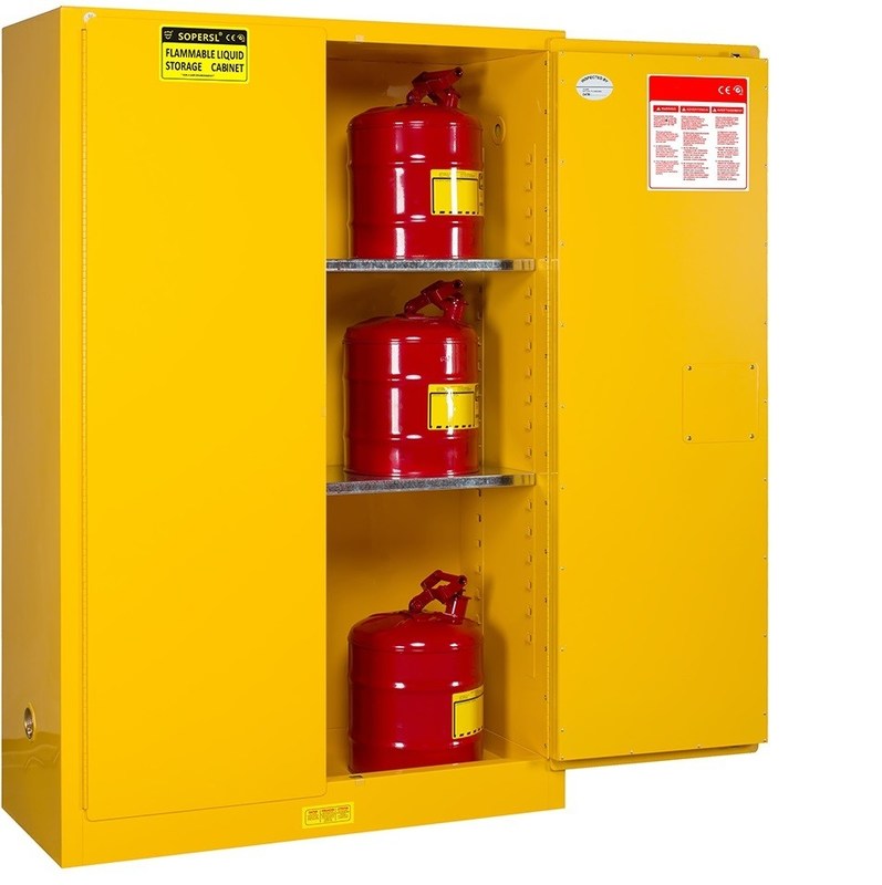 1-Door Chemical Recessed Handle Storage Cabinet Explosionproof