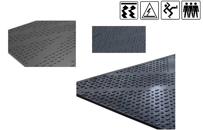 Heavy Equipment Access Ground Protection Mat For Temporary Roadways And ...
