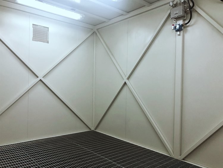 Outdoor Chemical Storage Fireproof Building For Hazardous Materials