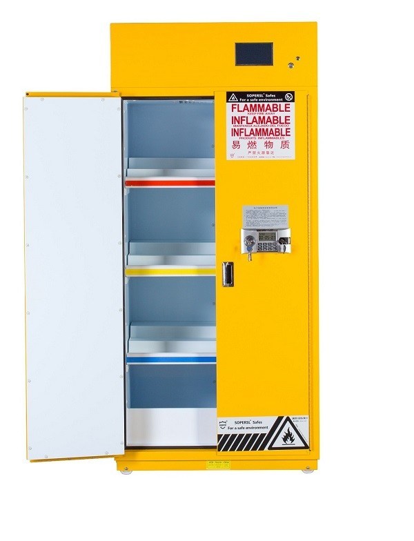 Steel Corrosive Storage Cabinet Acid Liquid Storage In Labs University ...