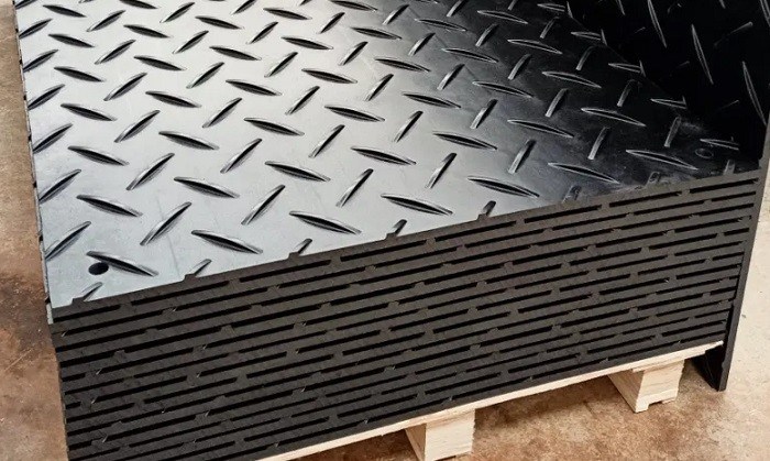Heavy Equipment Access Ground Protection Mat For Temporary Roadways And ...