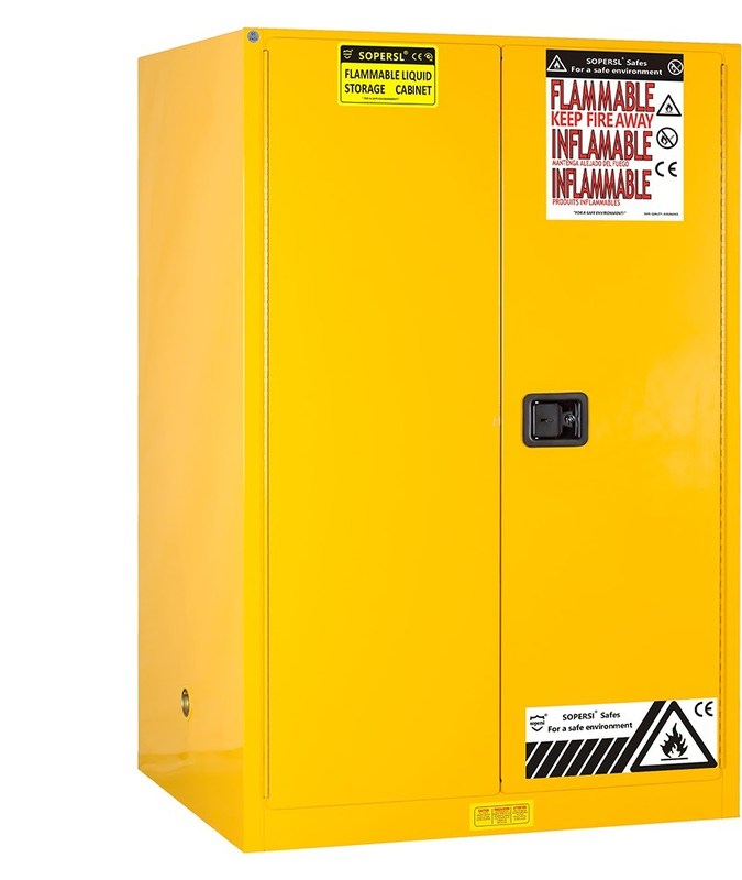 Fire Proof Chemical Flammable Liquids Storage Cabinets Powder Coated ...