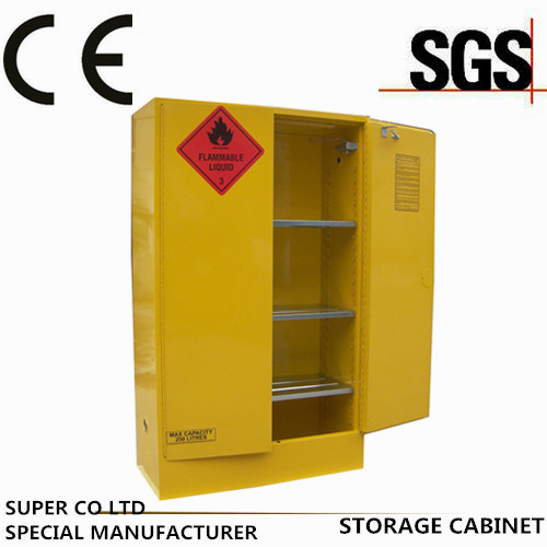 Paint Chemical Flammable Storage Cabinet With Dual Vents For Dangerous ...