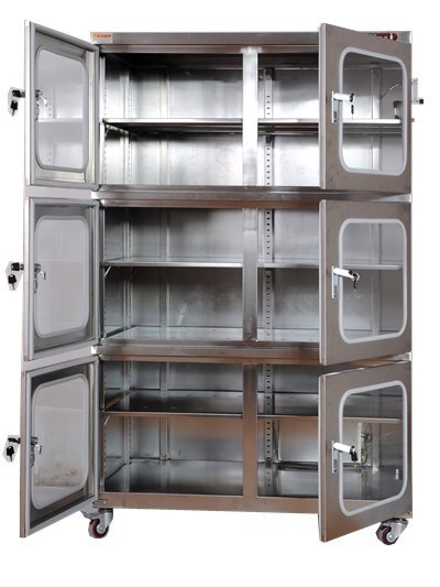 Desiccant Nitrogen Dry Box Rustproof Floor standing , Dehumidification