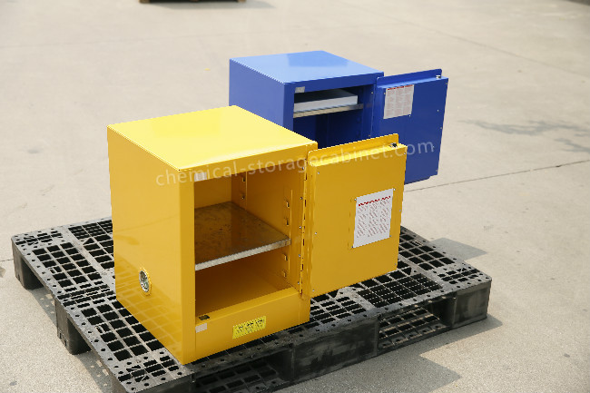 2 Door Vented Laboratory Locking Metal Flammable Storage Cabinet For ...